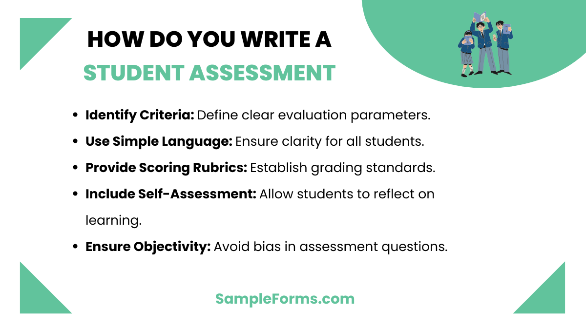 FREE 15+ Student Assessment Form Samples, PDF, MS Word, Google Docs, Excel