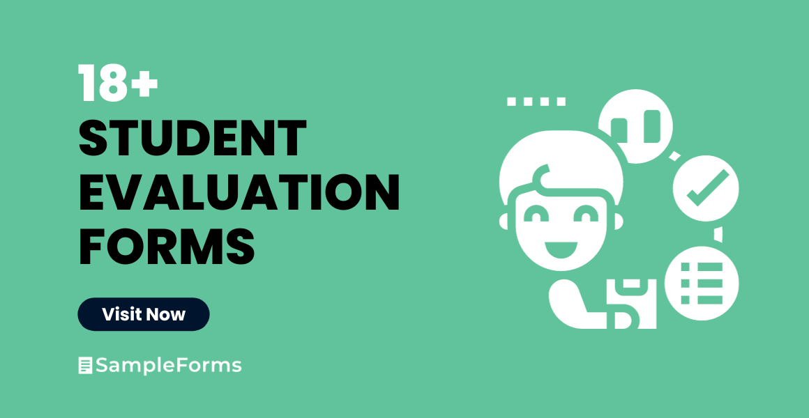 FREE 18+ Sample Student Evaluation Forms in PDF | MS Word | Excel