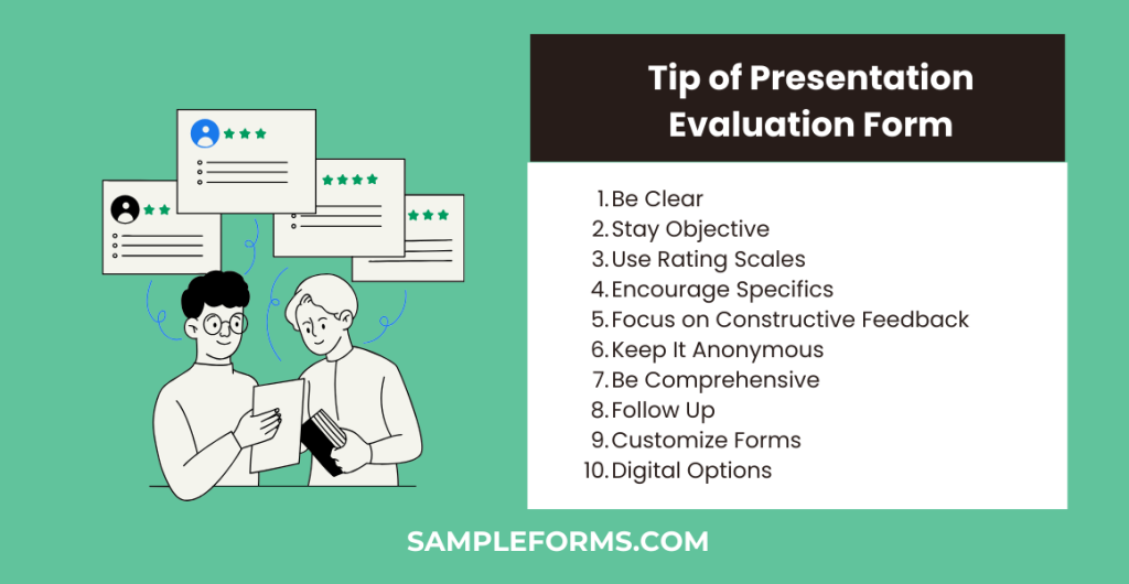 FREE 17+ Presentation Evaluation Form Samples, PDF, MS Word, Google Docs
