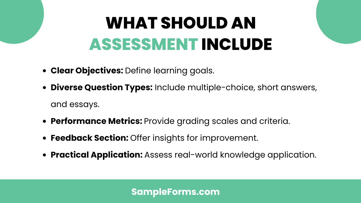 FREE 15+ Student Assessment Form Samples, PDF, MS Word, Google Docs, Excel