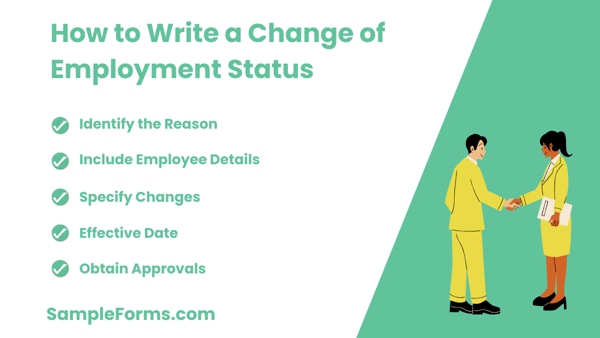 FREE 12+ Employee Status Change Form Samples, PDF, MS Word, Google Docs ...