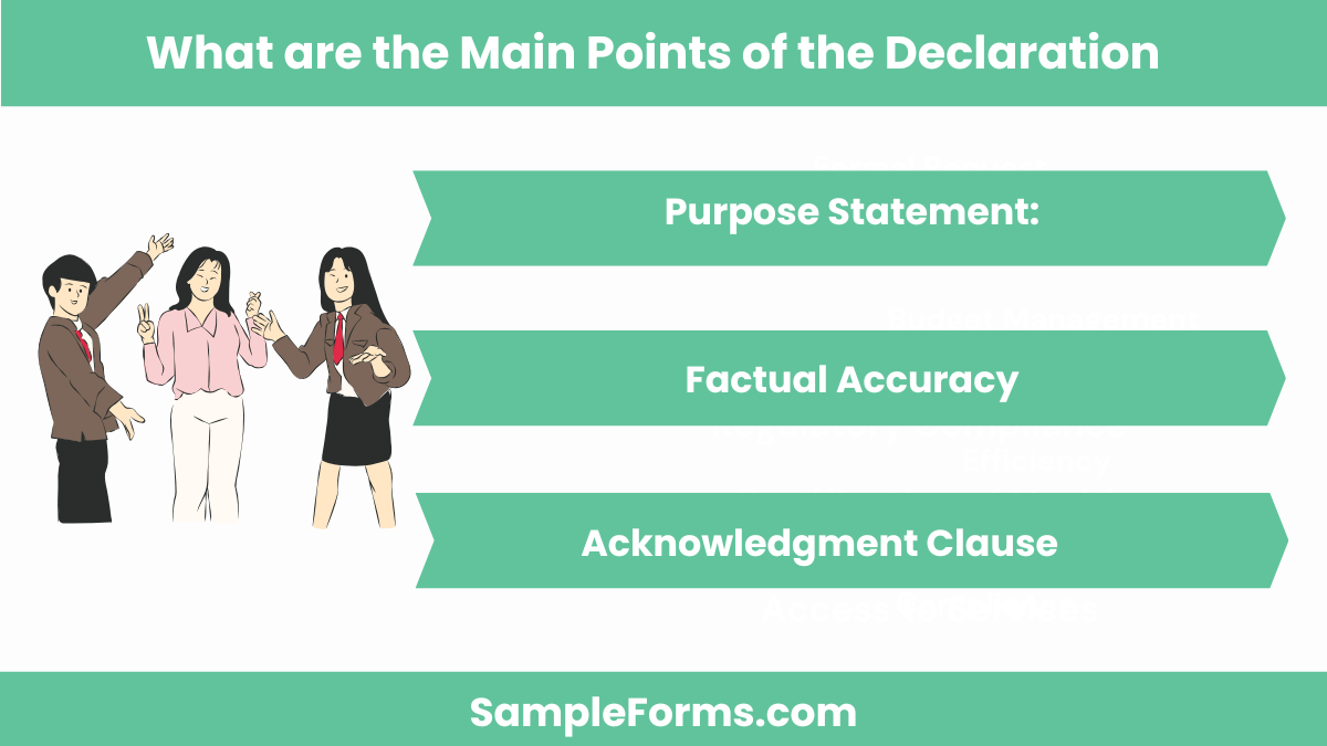 FREE 13+ Employee Declaration Form Samples, PDF, MS Word, Google Docs ...