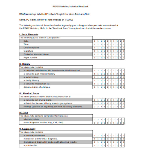 FREE 12 Sample Workshop Feedback Forms In PDF Word Excel