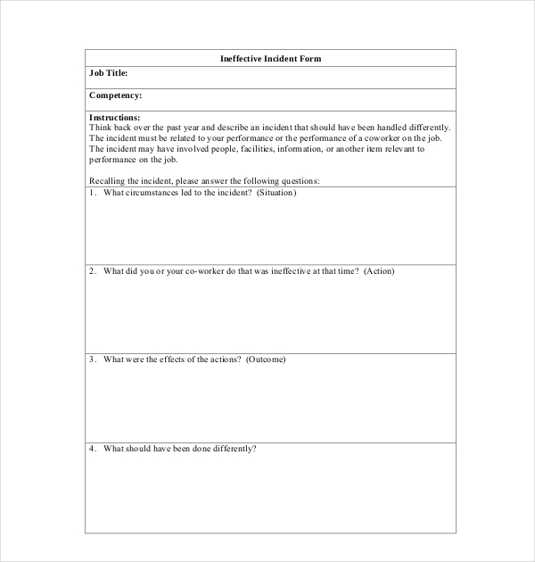 FREE 17+ Interview Assessment Form Samples, PDF, MS Word, Google Docs ...