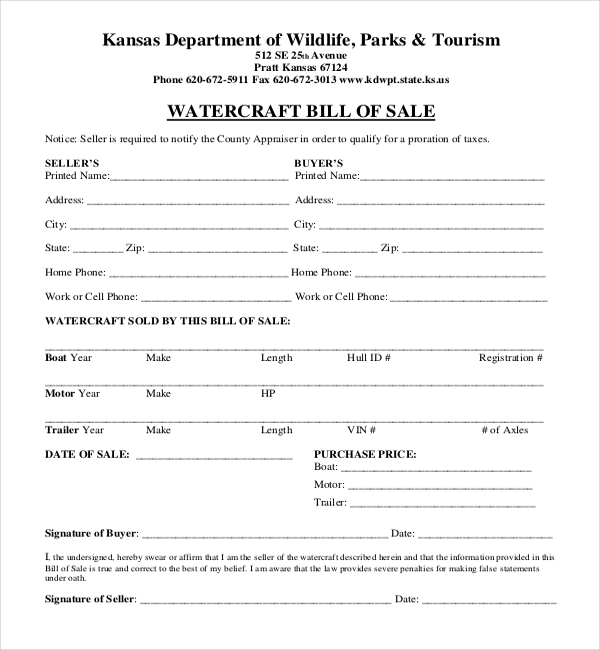 Louisiana Boat Trailer Bill Of Sale FREE DOWNLOAD Elsevier Social 