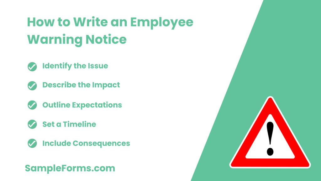 FREE 11+ Employee Warning Notice Form Samples, PDF, MS Word, Google ...