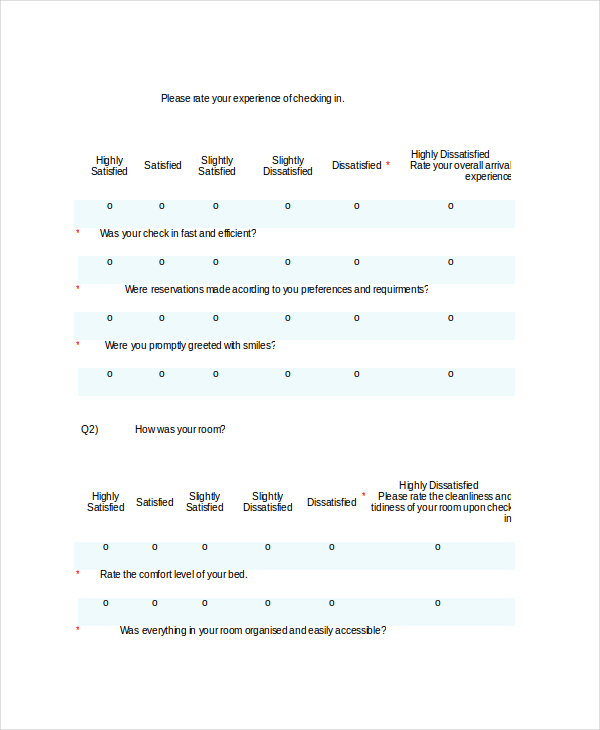 FREE 19+ Sample Service Feedback Forms in PDF | Word | Excel