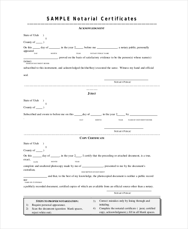 FREE 19+ Certificate of Service Form Samples, PDF, MS Word, Google Docs