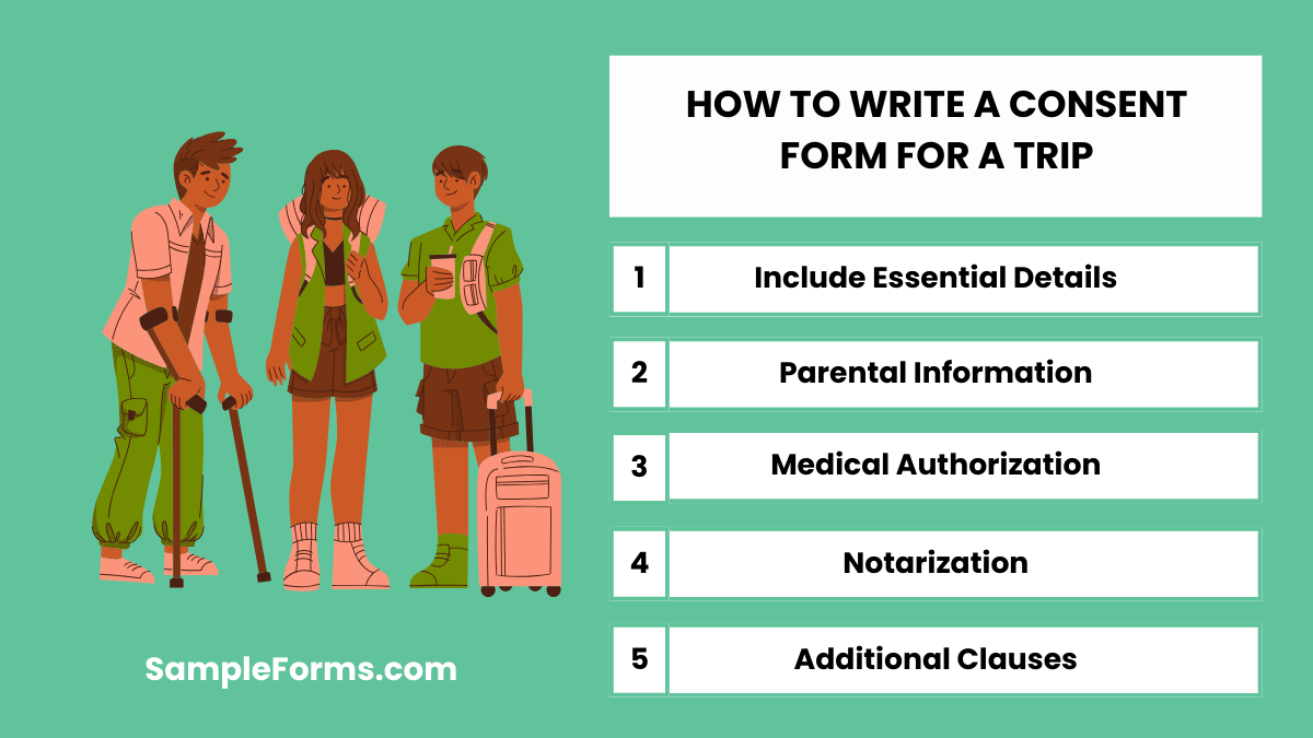 FREE 14+ Travel Consent Form Samples, PDF, MS Word, Google Docs, Excel