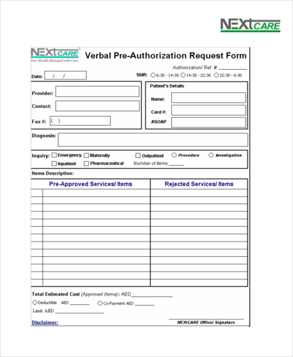 FREE 8+ Sample Nextcare Reimbursement Forms in PDF