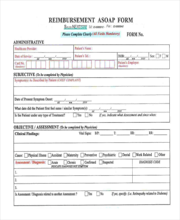 FREE 8+ Sample Nextcare Reimbursement Forms in PDF