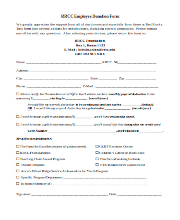 FREE 12+ Sample Employee Payroll Forms in PDF | Excel | Word