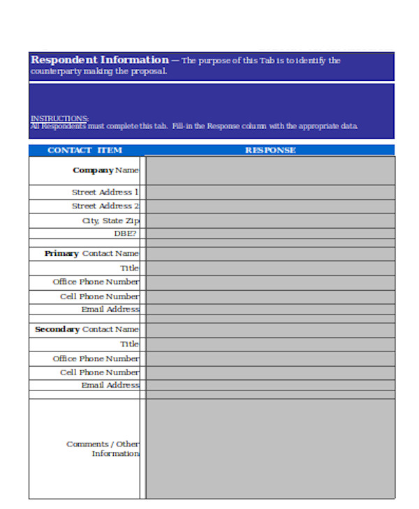 FREE 9+ Product Proposal Forms in MS Word | PDF | Excel
