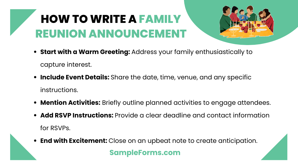 FREE 13+ Family Reunion Registration Form Samples, PDF, MS Word, Google ...