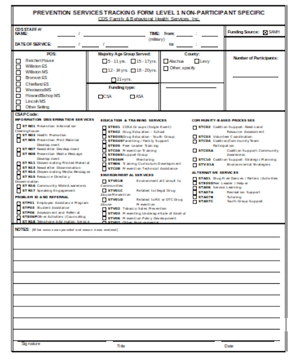 FREE 13+ Sales Tracking Form Samples, PDF, MS Word, Google Docs, Excel