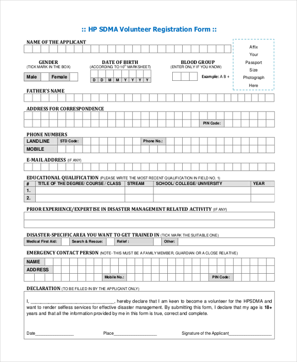 FREE 13+ NGO Registration Form Samples, PDF, MS Word, Google Docs, Excel