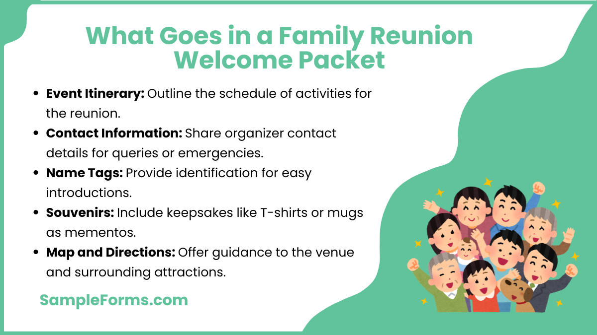 FREE 13+ Family Reunion Registration Form Samples, PDF, MS Word, Google ...