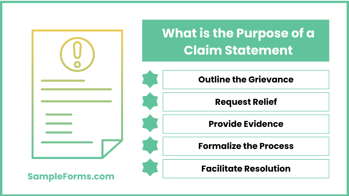 FREE 14+ Statement of Claim Form Samples, PDF, MS Word, Google Docs, Excel