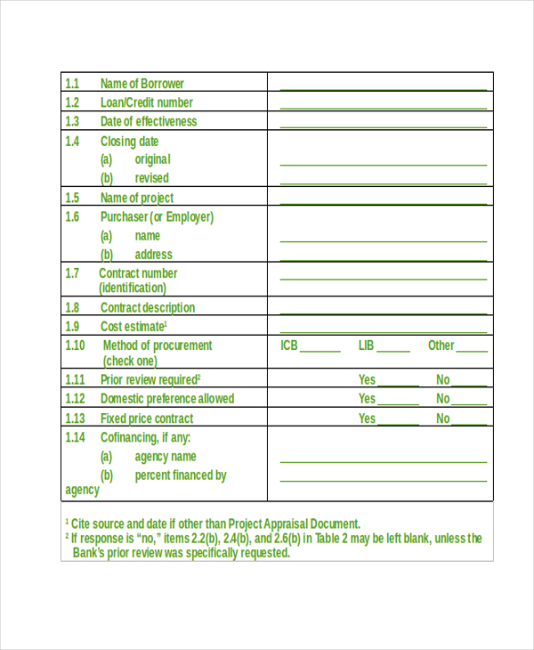FREE 12+ Construction Bid Form Samples, PDF, MS Word, Google Docs, Excel