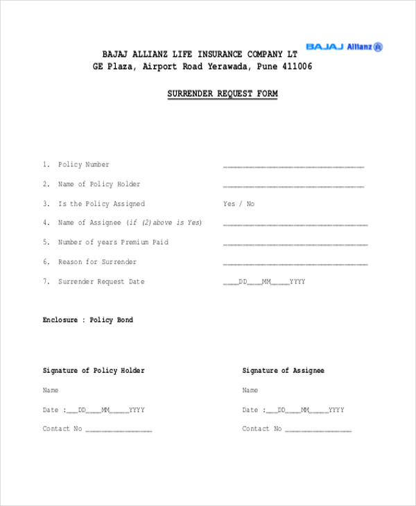 FREE 13+ LIC Proposal Form Samples, PDF, MS Word, Google Docs