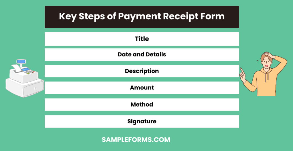 FREE 11+ Payment Receipt Form Samples, PDF, MS Word, Google Docs, Excel