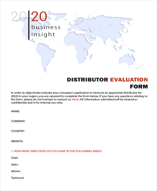 FREE 9+ Sample Marketing Evaluation Forms in PDF | MS Word