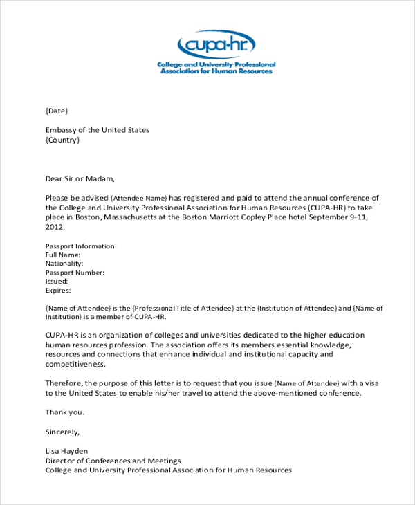 FREE 12+ HR Letter Samples, PDF, MS Word, Google Docs