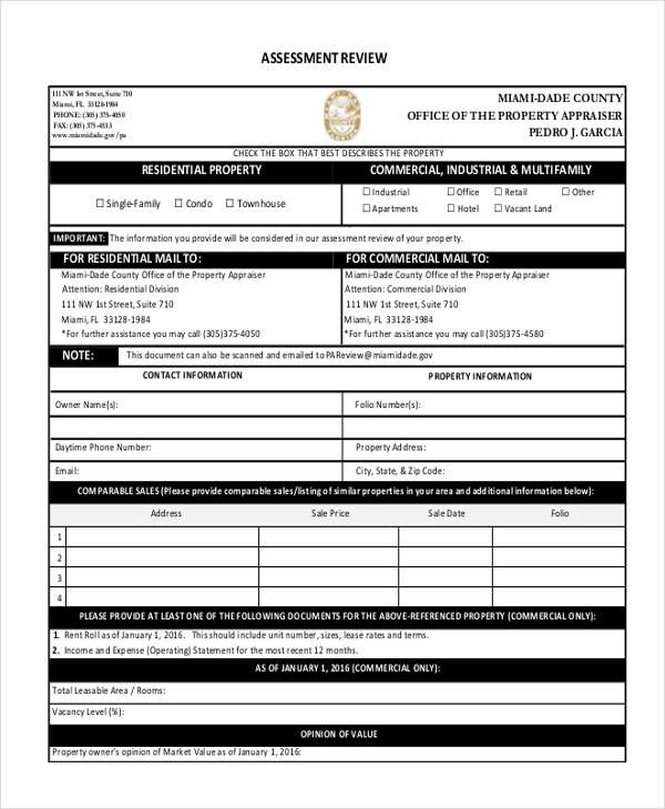 FREE 19+ Sample Review Forms in PDF | MS Word | Excel