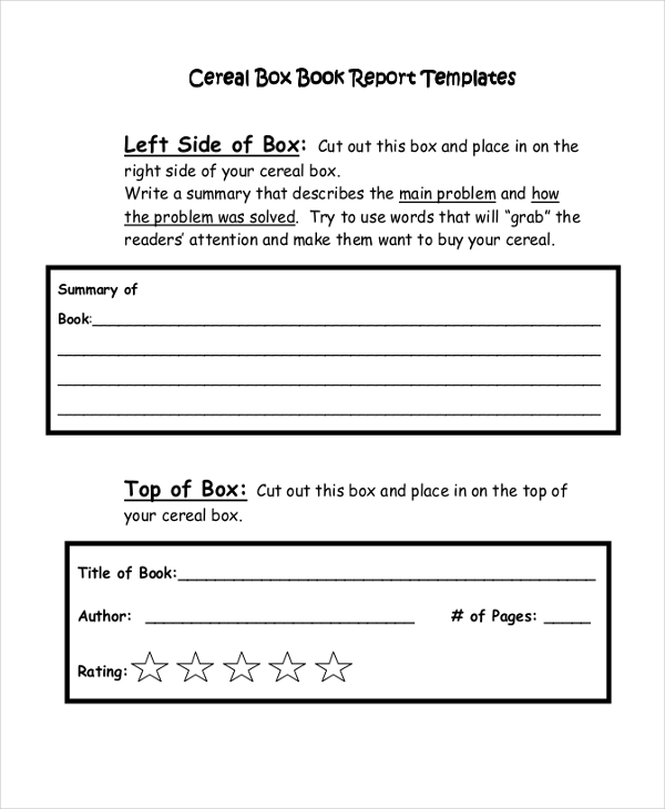 FREE 10+ Sample Book Report Formats in PDF | MS Word