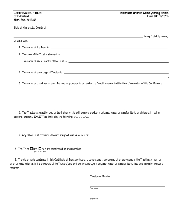 FREE 16+ Sample Will and Trust Forms in PDF | MS Word