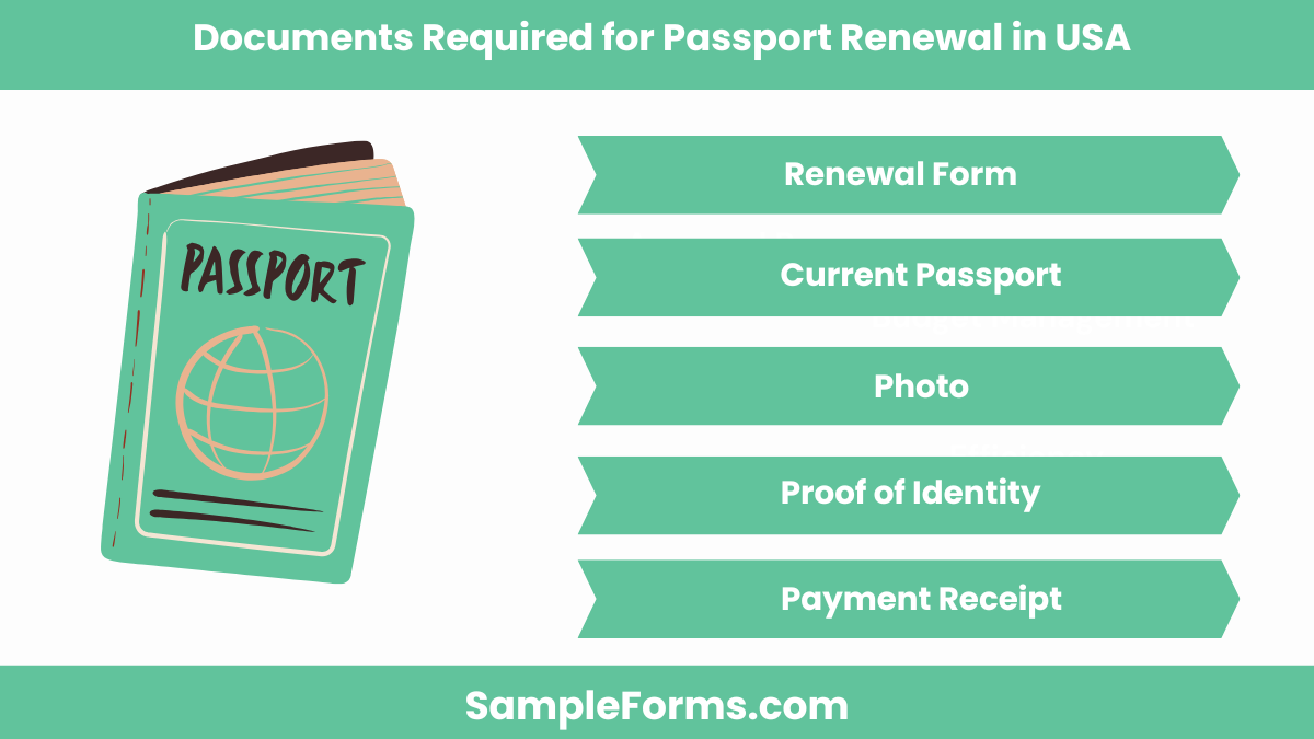 FREE 9+ Sample Passport Renewal Forms in PDF | MS Word