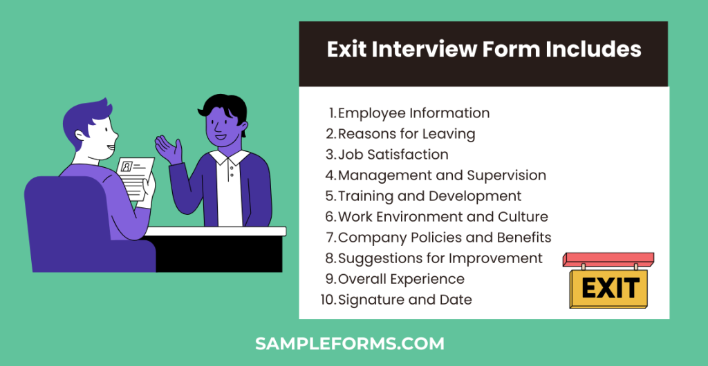 FREE 13+ Exit Interview Form Samples, PDF, MS Word, Google Docs