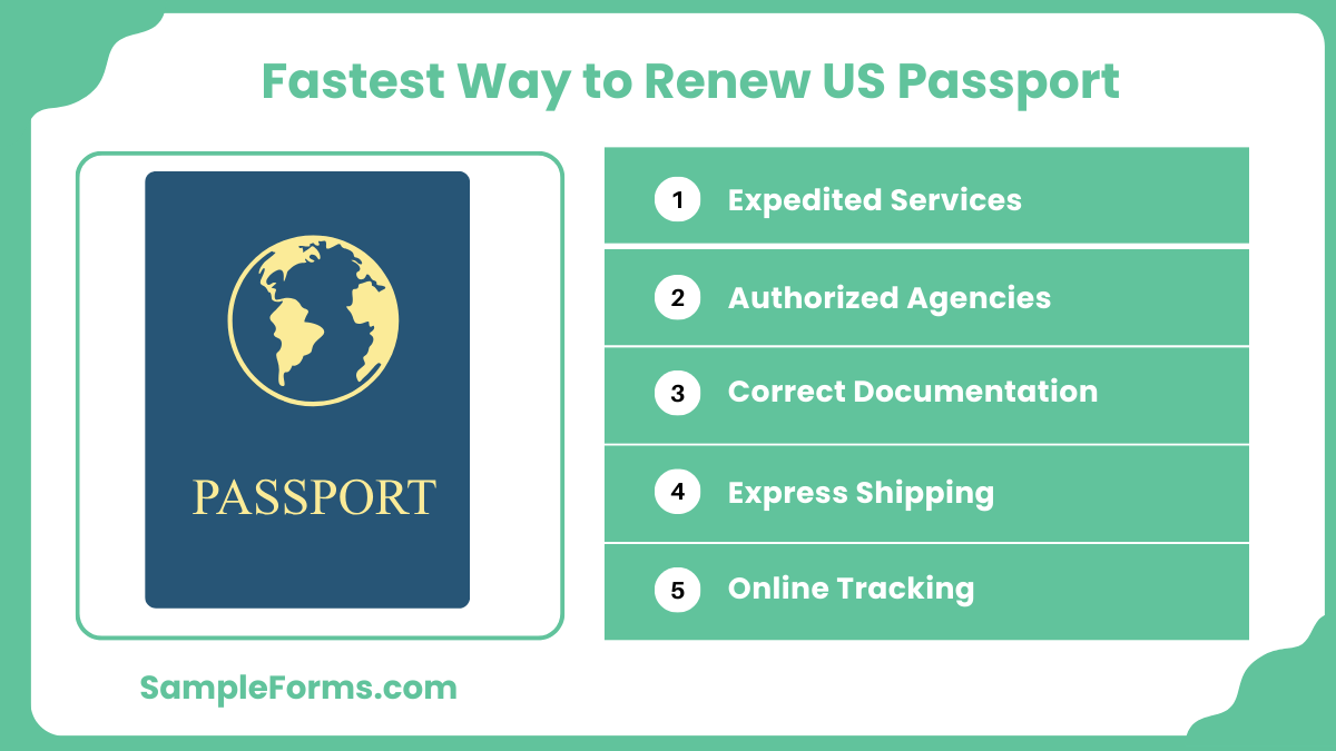 FREE 9+ Sample Passport Renewal Forms in PDF | MS Word