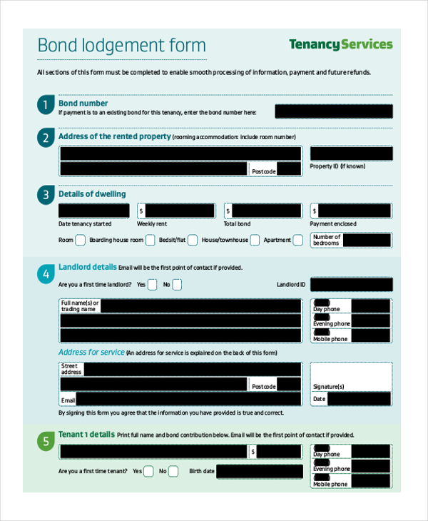FREE 18+ Sample Landlord Forms in PDF | MS Word