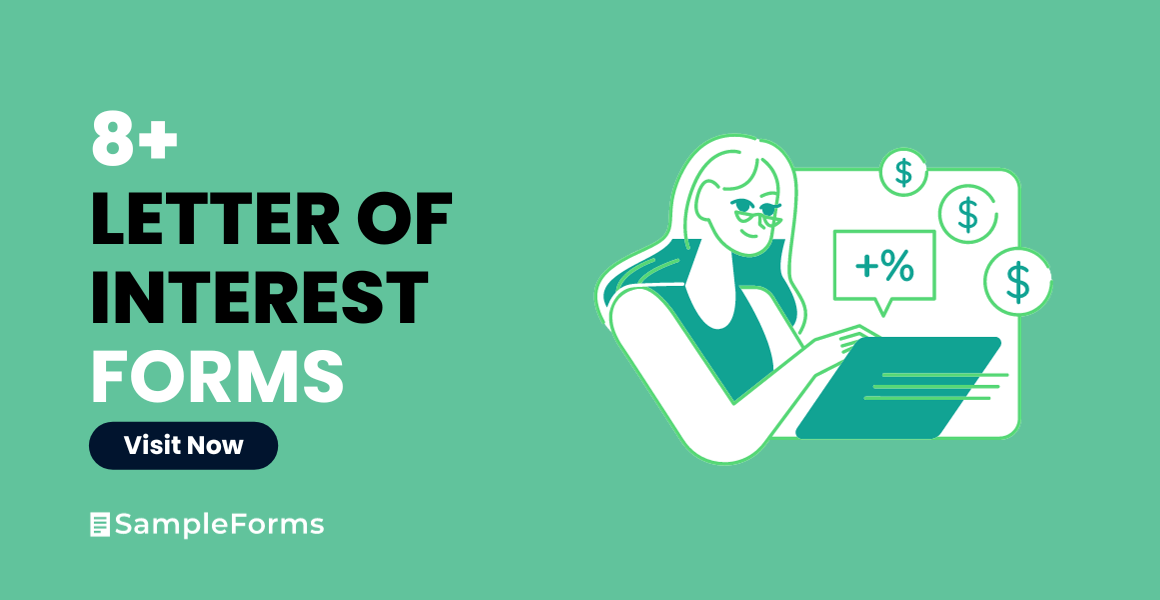 FREE 8+ Sample Letter of Interest Forms in PDF | MS Word