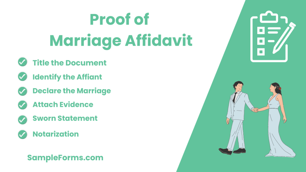 FREE 14+ Affidavit Form For Marriage Samples, PDF, MS Word, Google Docs