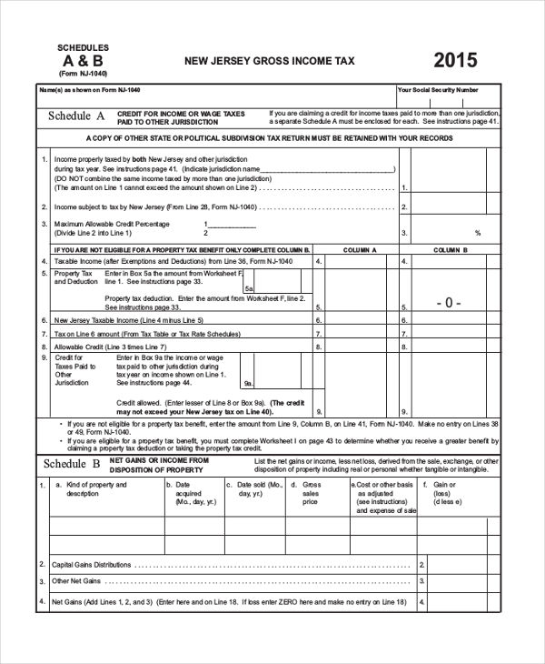FREE 17+ Sample Schedule Forms in PDF | MS Word | Excel