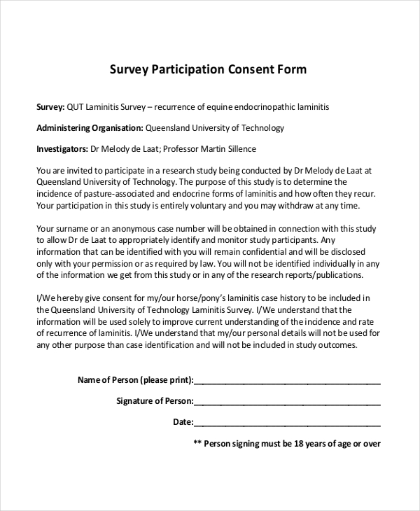 FREE 19+ Survey Form Samples, PDF, MS Word, Google Docs, Excel