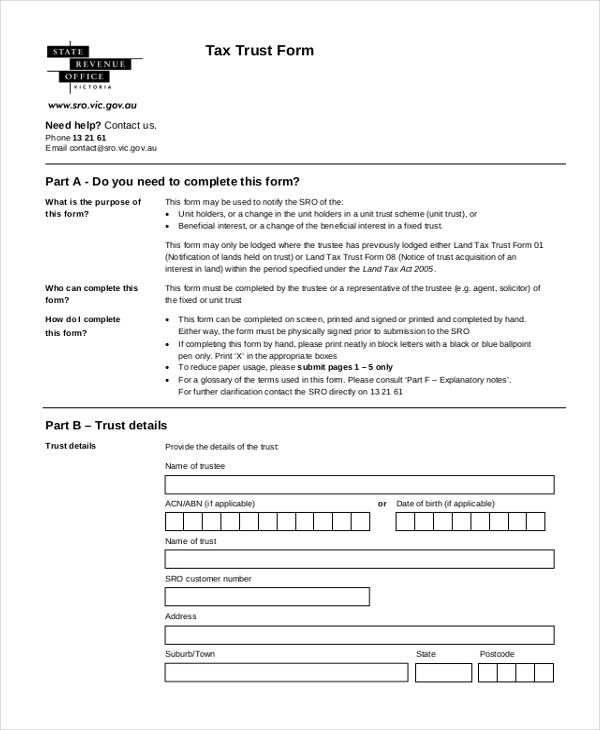 FREE 16+ Sample Will and Trust Forms in PDF | MS Word