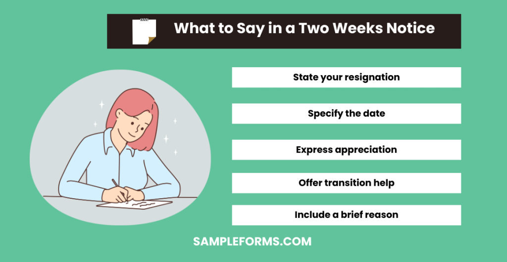 FREE 10+ 2 Week Notice Letter Samples, PDF, MS Word, Google Docs