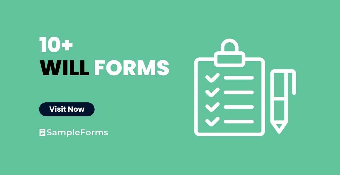 FREE 10+ Sample Will Forms in PDF | MS Word