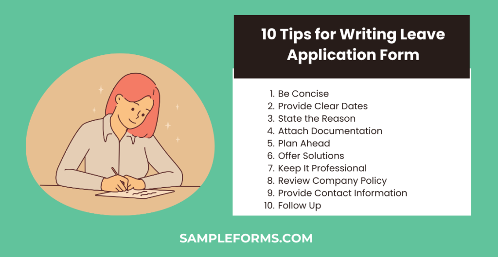 FREE 14+ Leave Application Form Samples, PDF, MS Word, Google Docs, Excel