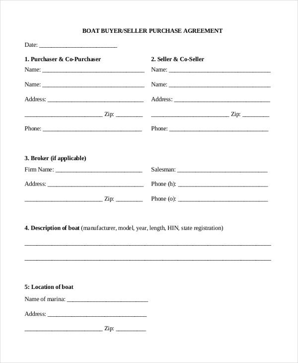 FREE 9+ Sales Agreement Forms in MS Word | PDF