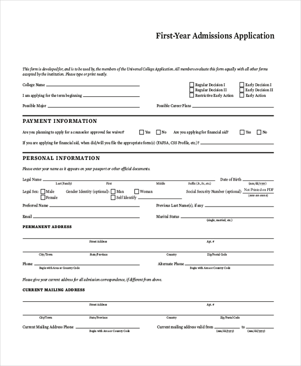 FREE 11+ Letters of Application Samples, PDF, MS Word, Google Docs