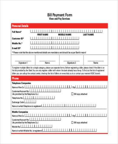FREE 8+ Sample Payment Receipt Forms in PDF | MS Word | MS Excel