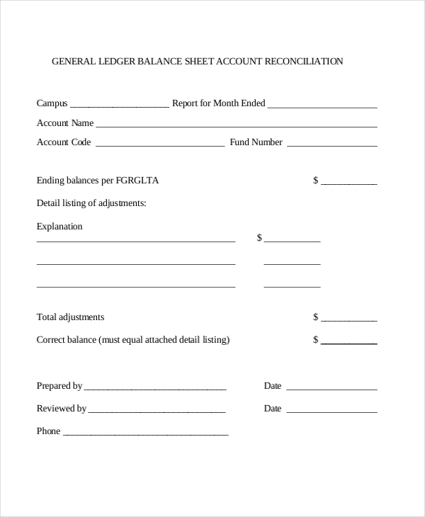 FREE 5 Sample Ledger Account Forms In PDF FREE 5 Sample Ledger Account Forms In PDF