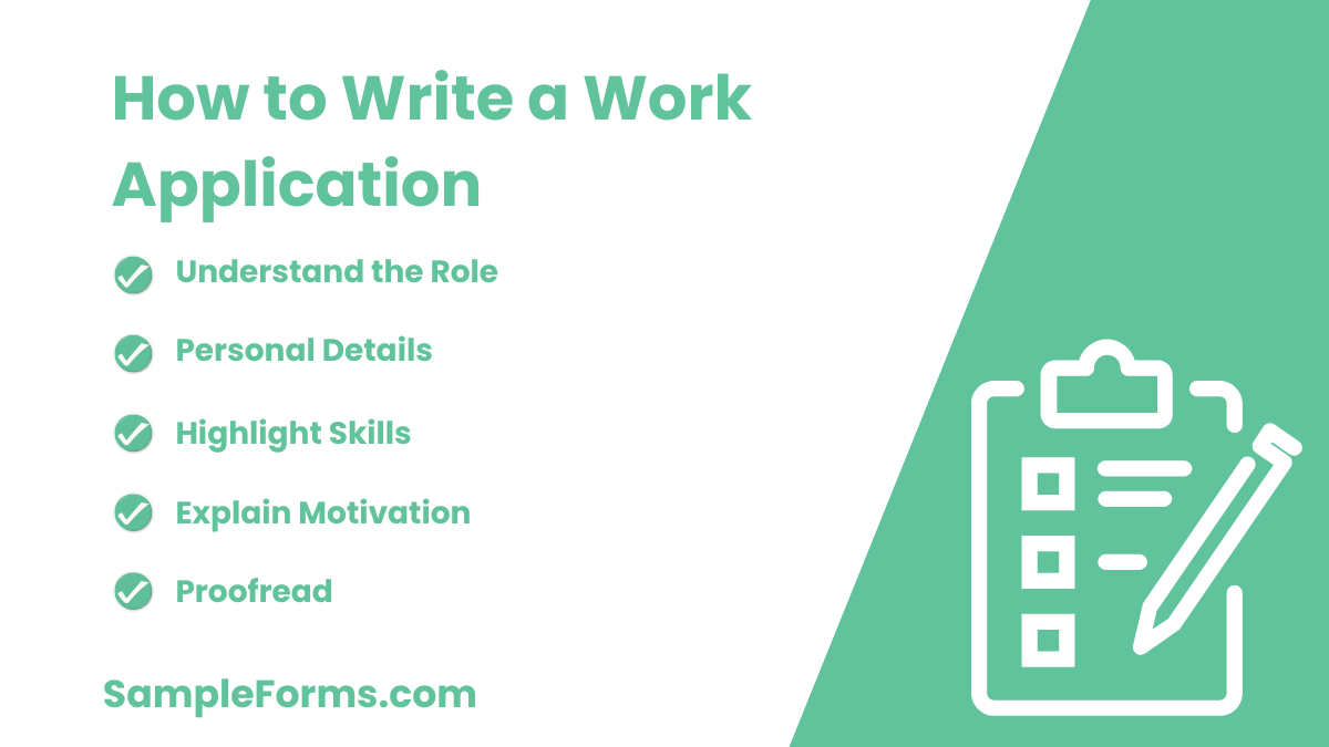 FREE 12+ Work Application Form Samples, PDF, MS Word, Google Docs