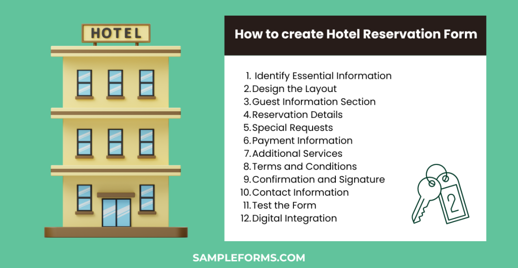 FREE 14+ Hotel Reservation Form Sample PDF, MS Word, Google Docs, Excel