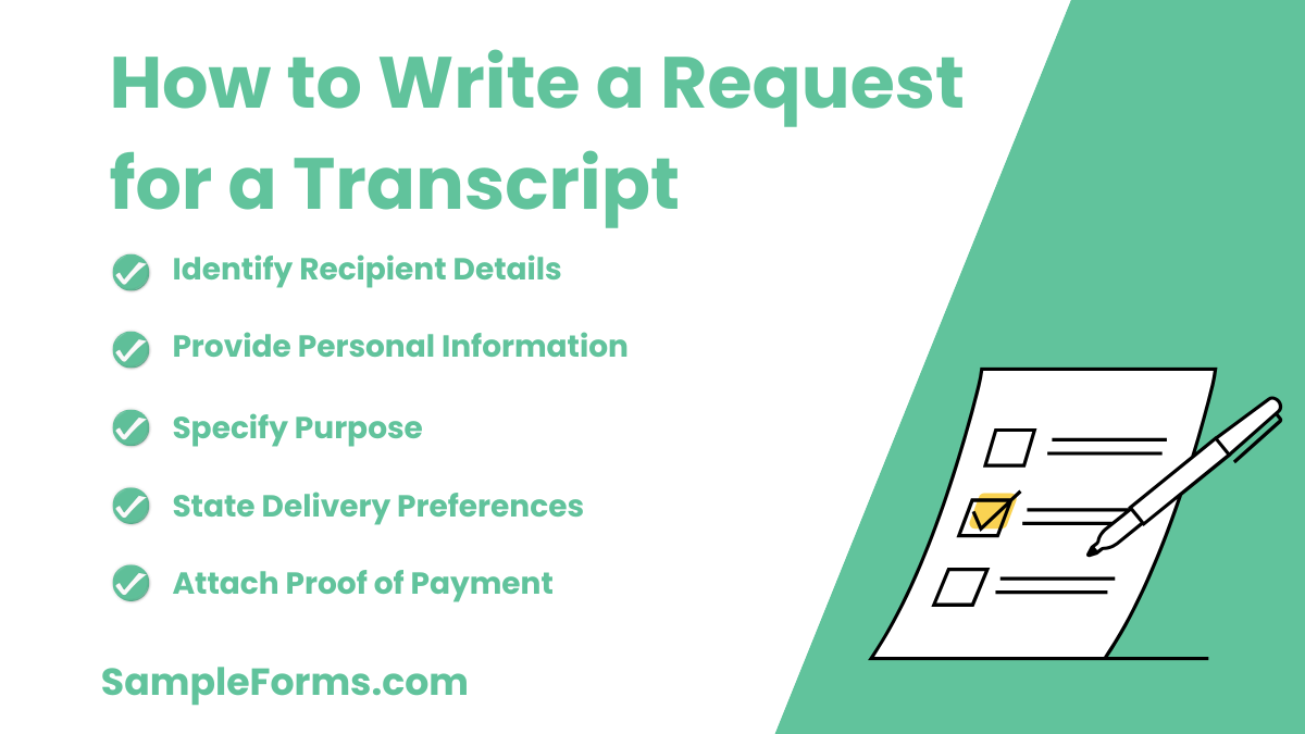 FREE 14+ Transcript Request Form Samples, PDF, MS Word, Google Docs, Excel