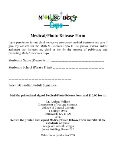 FREE 9+ Sample Photo Release Forms in MS Word | PDF